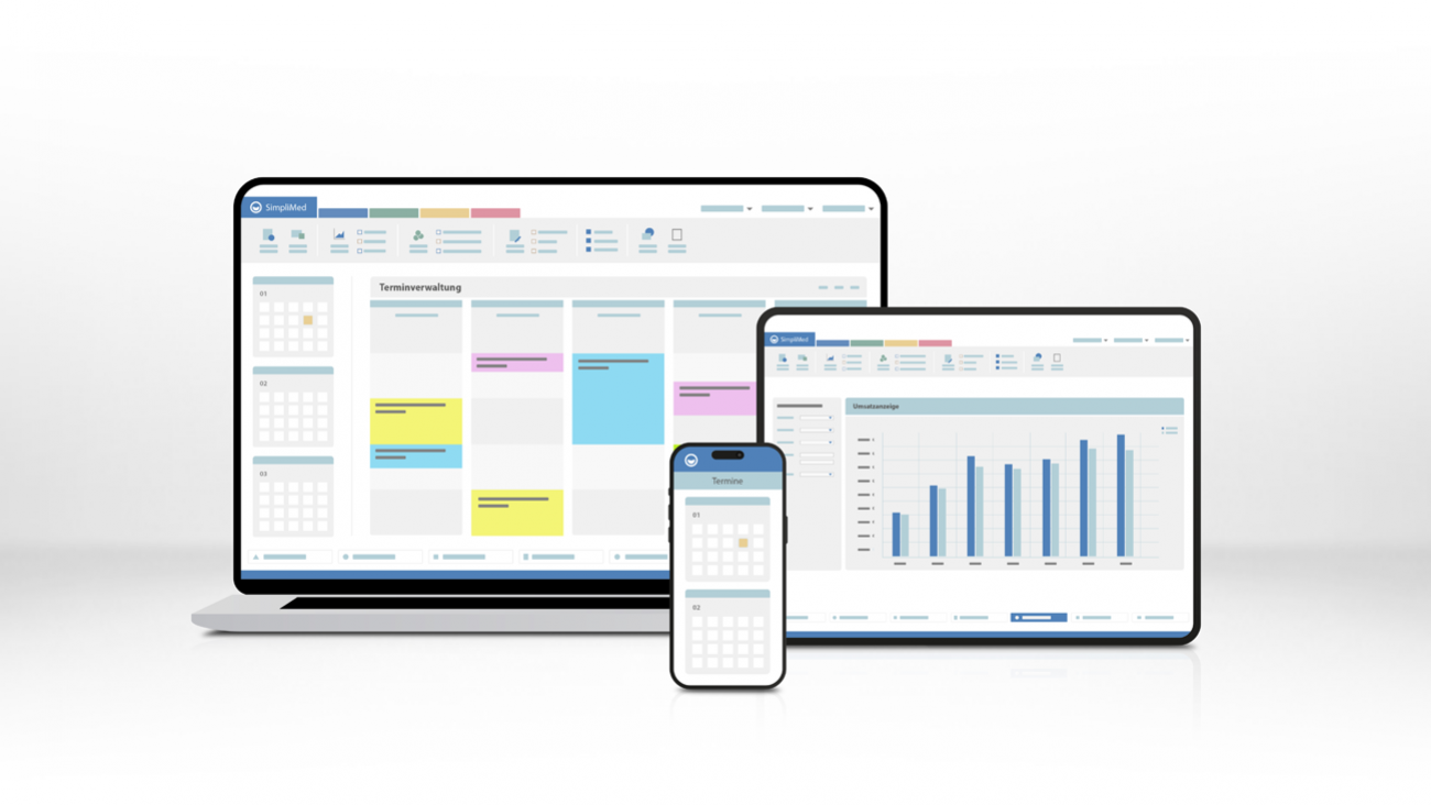 Flexible online Praxisverwaltung